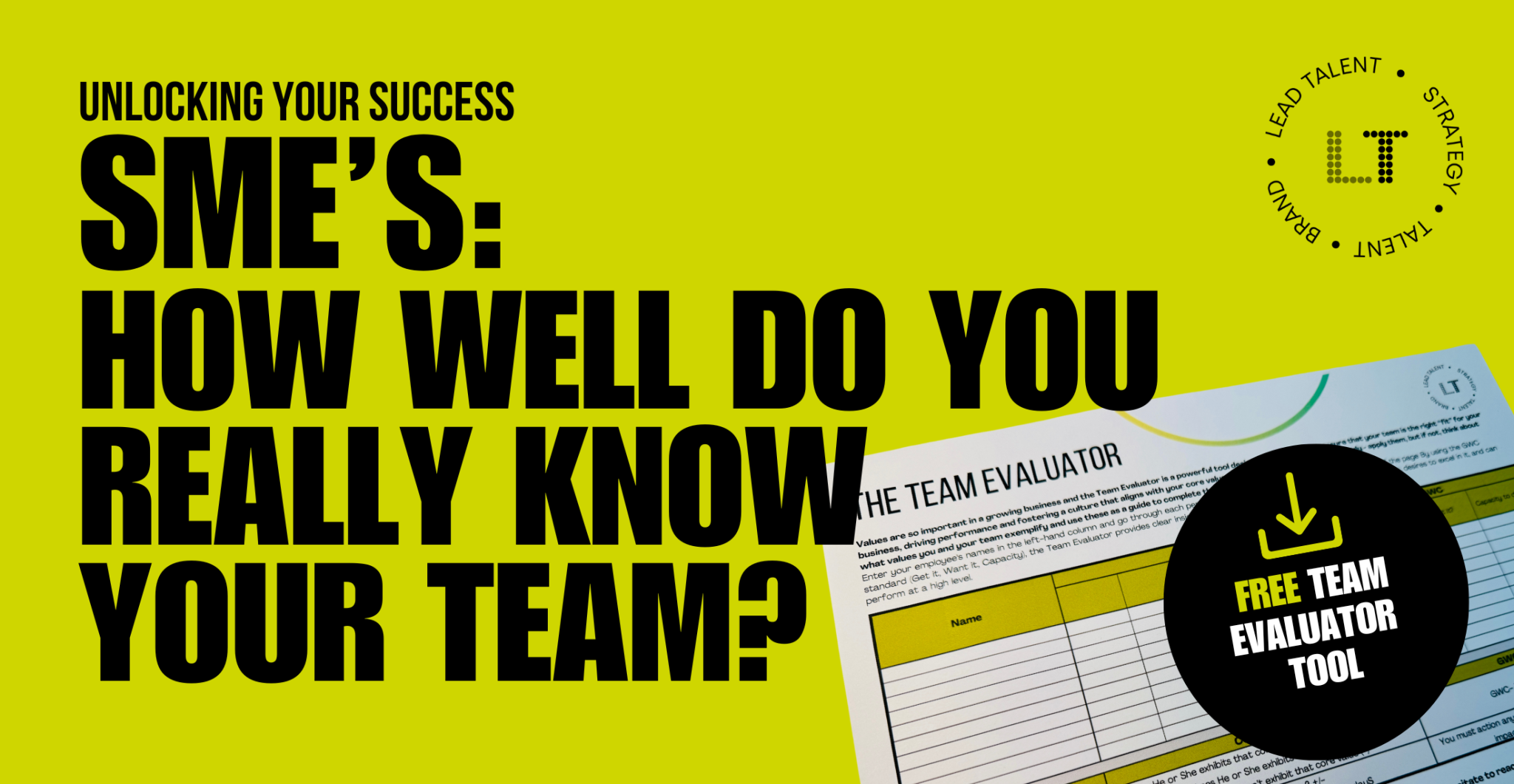 Your Team Is Your Competitive Edge — Are You Maximising It? | Lead Talent
